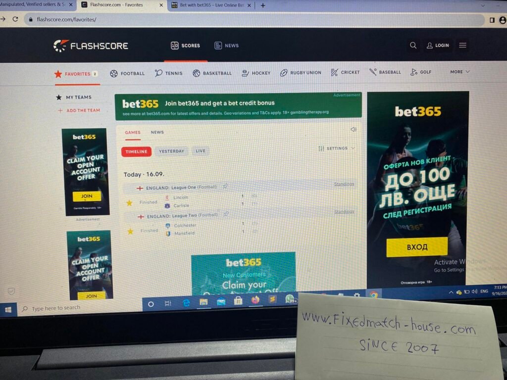 Verified sellers Fixed Matches 100% SURE WIN - Best Fixed Match ...